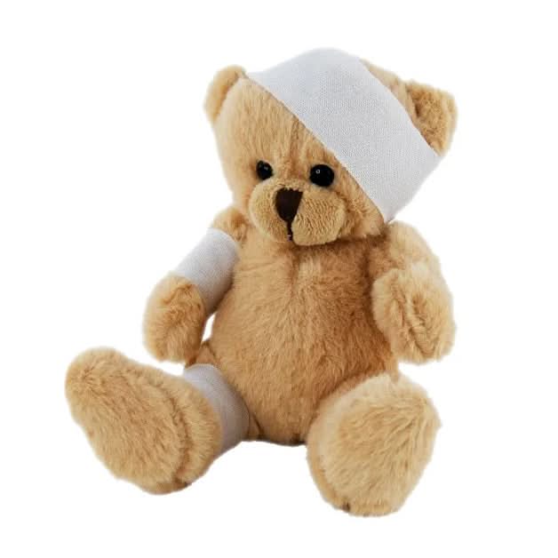 Get Well Soon Bandaged Bear 20cm | Gift Baskets | The Tasty Harlequin